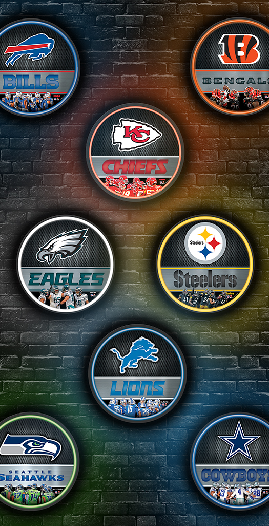 NFL LED Wall Art - Open Road Brands